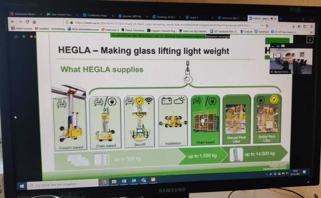 Drei Tage Full Power auf glasstec Virtual - Glas Fenster Fassade