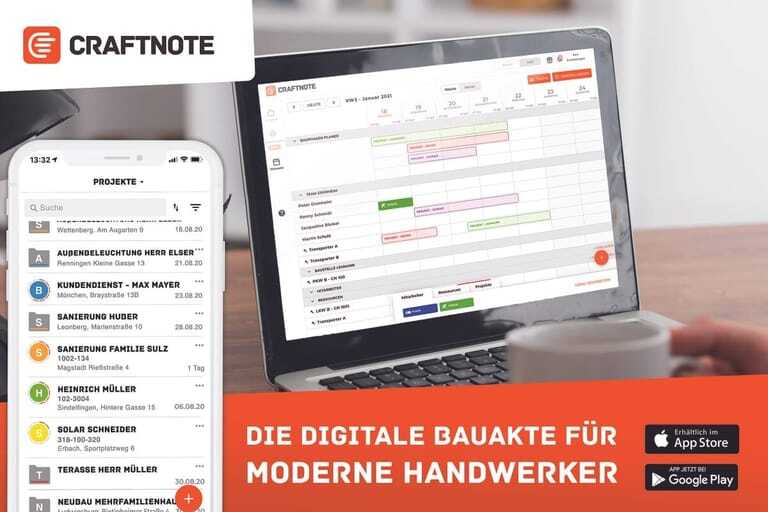 Start-up Craftnote als Erfolgsbeispiel - Glas Fenster Fassade