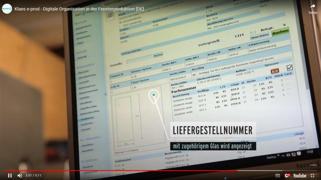 Chaos ade: Willkommen in der Ordnung - Glas Fenster Fassade