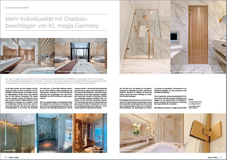 design+buildung 2024 - Glas Fenster Fassade