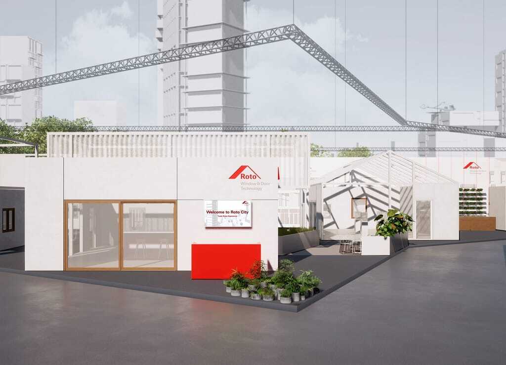 Die Roto City wächst - Glas Fenster Fassade