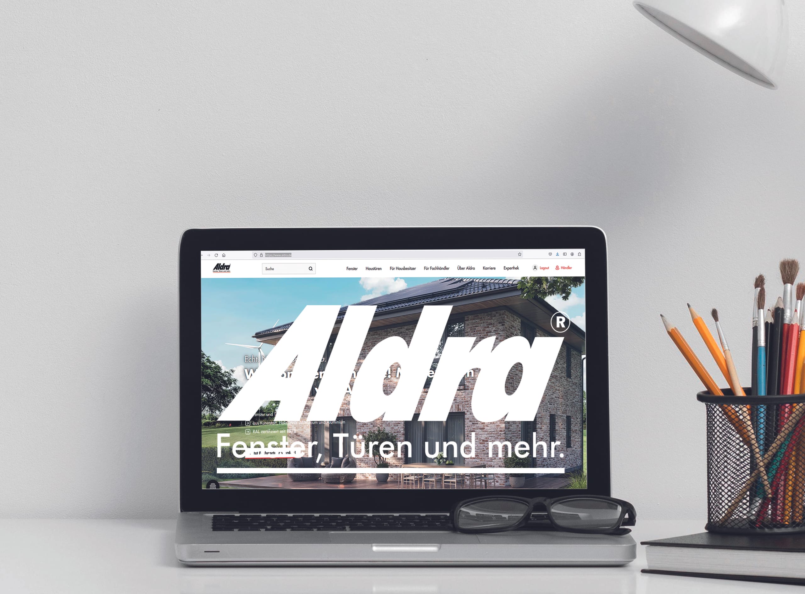 Aldra präsentiert neuen Online-Auftritt - Glas Fenster Fassade