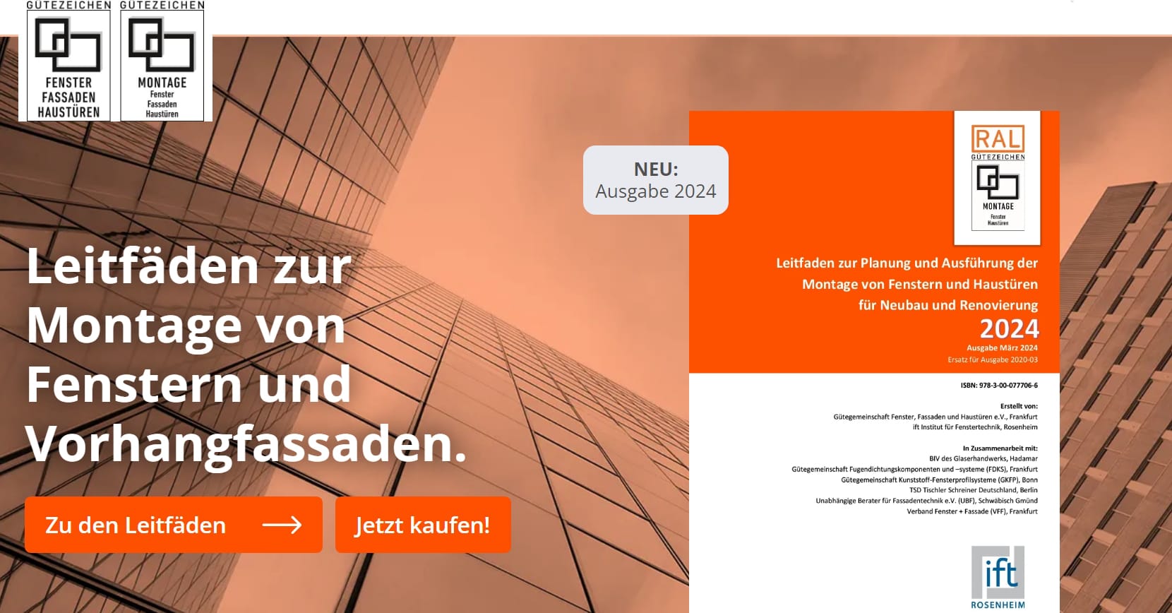 Montage­leitfaden: Diese Änderungen bringt die Ausgabe 2024 - Glas Fenster Fassade